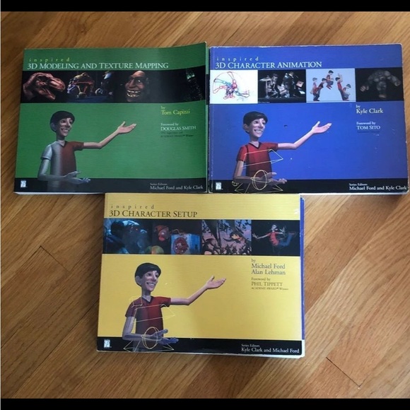 Art | Inspired 3d Character Setup Animation Modeling Texture Books ...